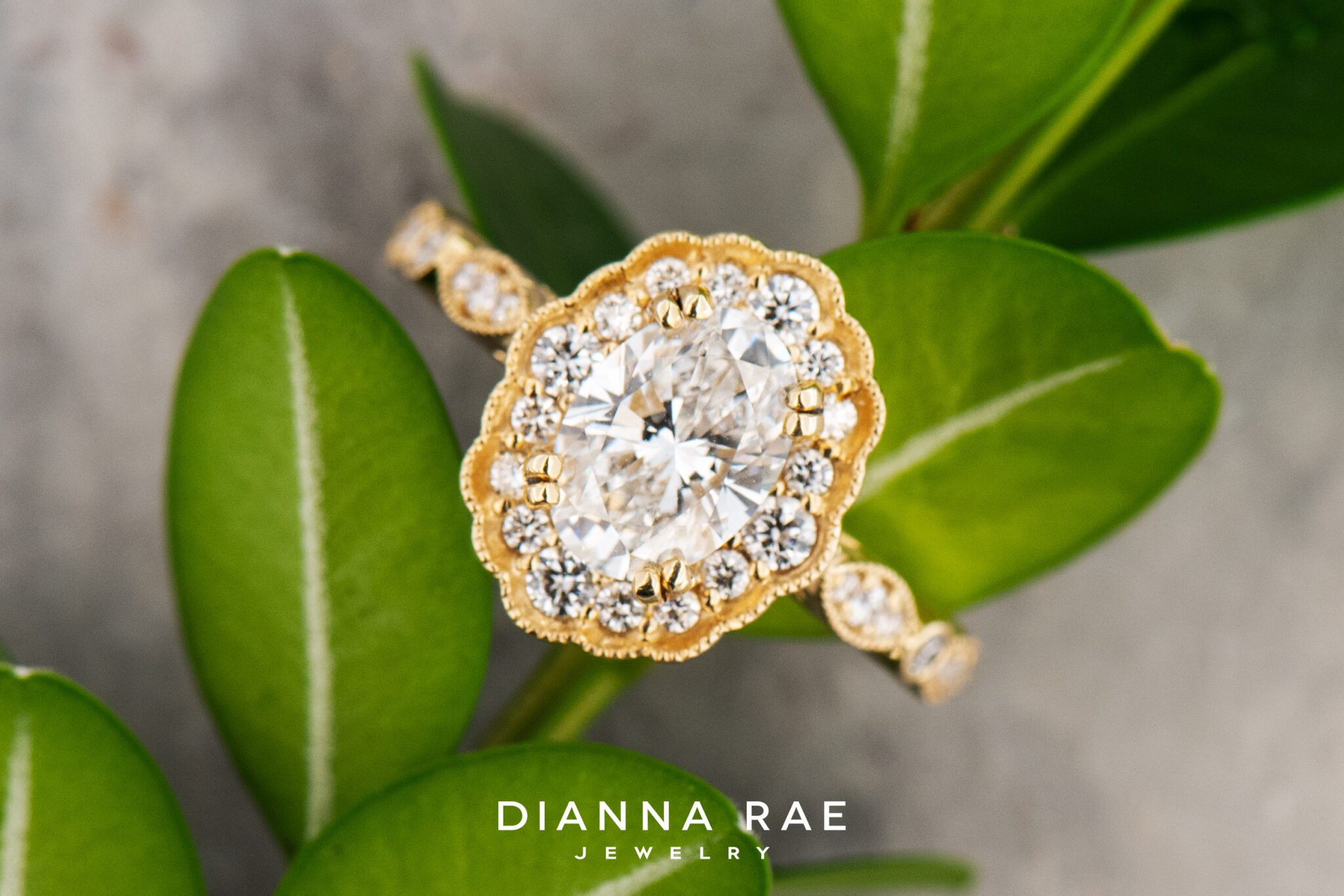 Oval Diamond Engagement Ring – Dianna Rae Jewelry