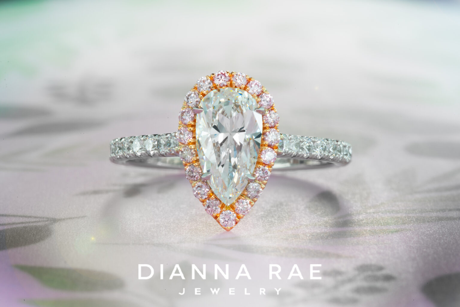 Platinum & Pink Diamond Ring – Dianna Rae Jewelry